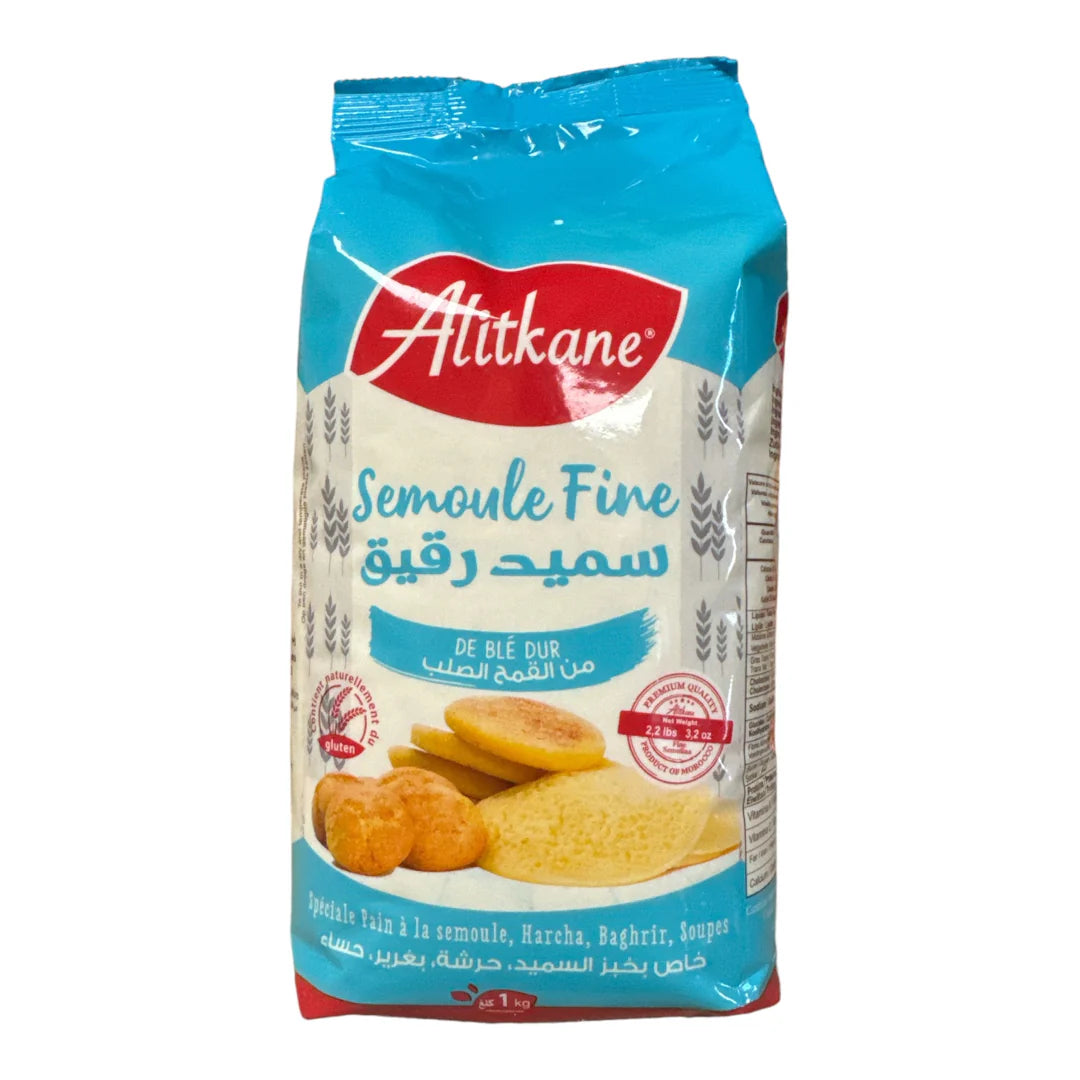 Al Itkane Semolina Fine 1kg – Maghreb Market