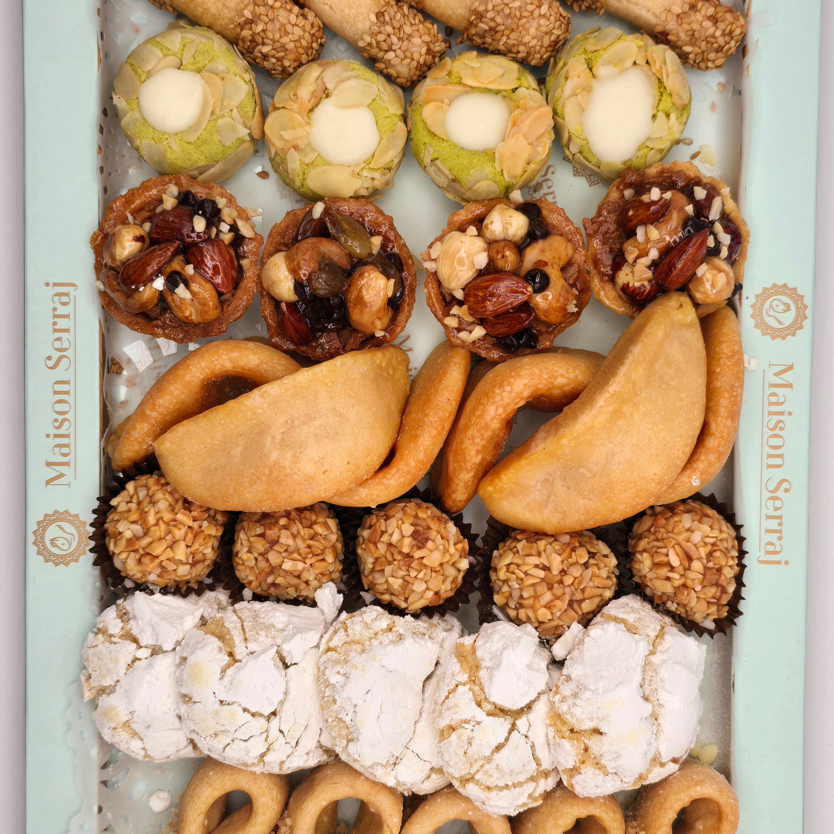 Beldi Moroccan almond cookies set, Maison Serraj - 600g – Maghreb Market