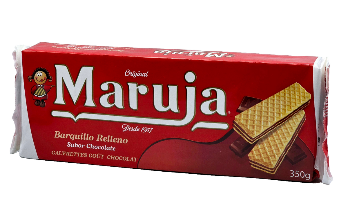Maruja Wafer filled with Chocolate 350g – Maghreb Market